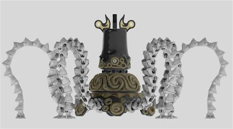 Free Stl File Free Botw Ancient Guardian Mini Bonus Set 1 🆓・3d Printing