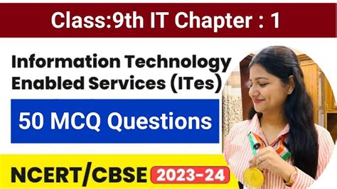 50 Mcq Introduction And Applications Of It Ites Industry Class 9 Information Technology 402