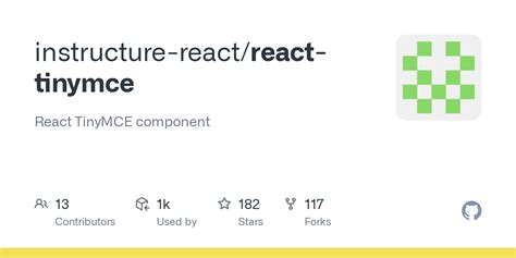 Github Instructure Reactreact Tinymce React Tinymce Component