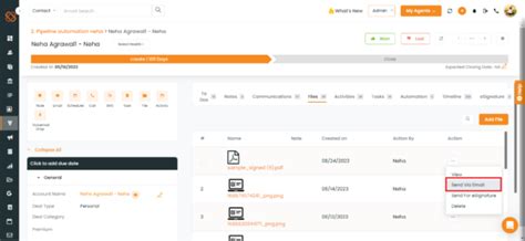 Enhanced Attachment Functionality In Account Contact And Pipeline