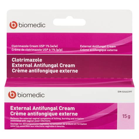 Biomedic Crème Antifongique Externe 15g Familiprix