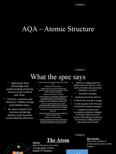 1 1 atomic structure pdf electron configuration ion