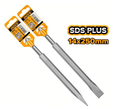 Ingco Sds Plus Chisel 14x250mm Pointed Dbc0112501 Flat Dbc0122501 Sold Per Piece Lazada Ph
