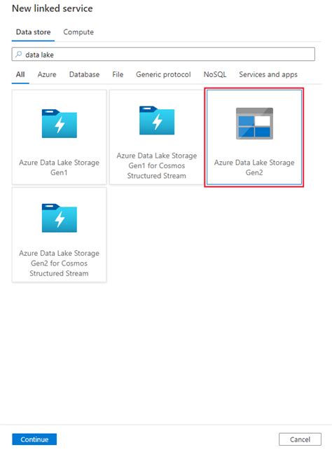 How To Connect Azure Data Factory To Adls Gen2 Store Stack Overflow