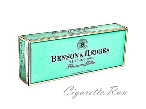 Benson And Hedges Menthol 100s Soft Pack Cigarettes Cigaretterun