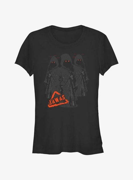 Star Wars Three Jawas Girls T Shirt Black Hot Topic