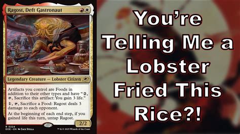 Ragost Deft Gastronaut Commander Deck Tech Youtube