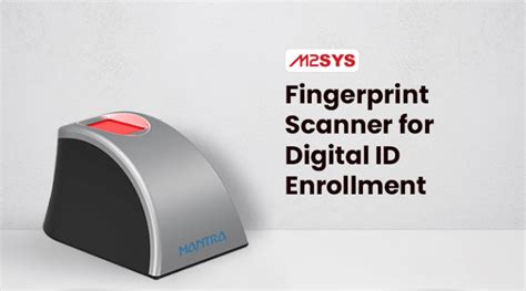 The Use Of A Mantra Mfs 100 Fingerprint Scanner For Indian Digital Id