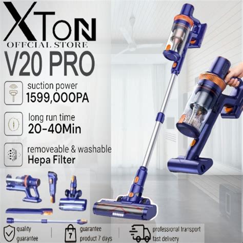 Xton Vacuum Cleaner New 2024 Cordless Vacuum Cleaner V20 Pro Portable