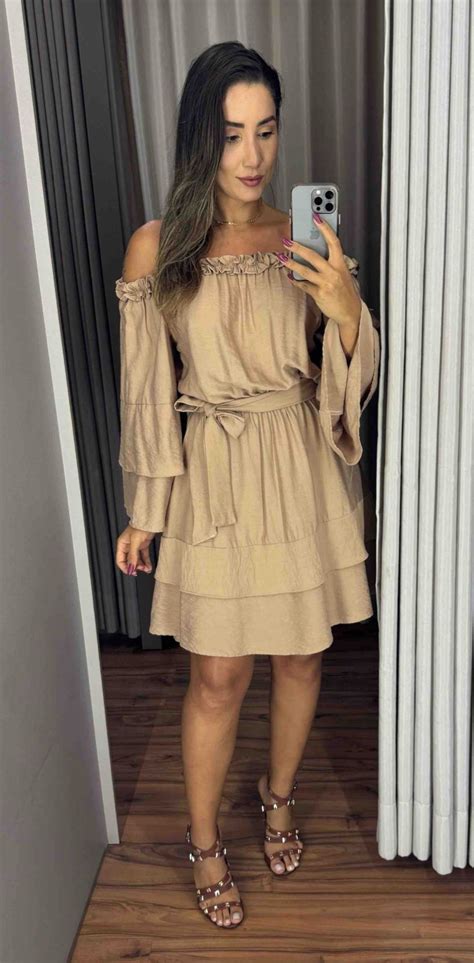 Vestido Boho Chic Lua Leju Moda Feminina