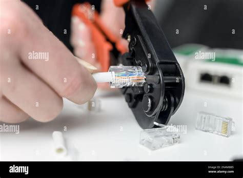 Ethernet Crimper Cable Twisting Tool Utp Cat 5 Ethernet Twisted Pair