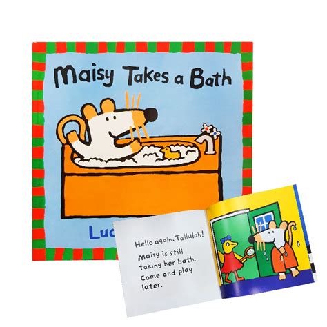 Wel B Maisy Takes A Bath หนังสือเด็ก หนังสือภาษาอังกฤษ หนังสือต่าง
