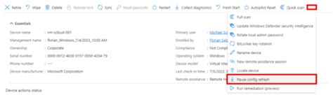 understanding config refresh in microsoft intune faster policy