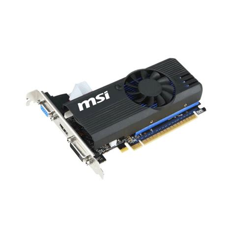 MSI NVIDIA GeForce GT 730 2GB GDDR5 VGA/DVI/HDMI Low Profile pci-e ...