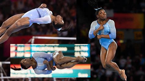 Here Are All The Gymnastics Moves Named After Simone Biles Cbs News