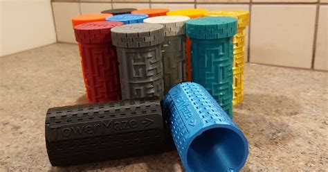 Set Of 10 Different Complexity Tower Maze 10 Levels Each More Complex Than The Previous By