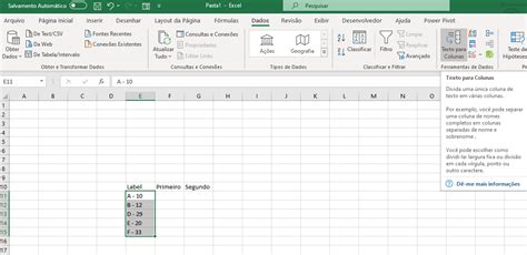 Texto Para Colunas E Preenchimento Relâmpago Ferramentas Em Excel Vba