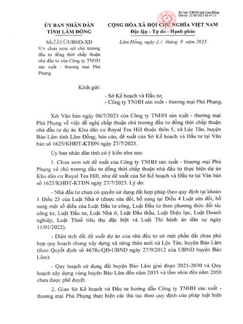 Kdc Royal Tea Hill Thôn 5 Ltân Pdf