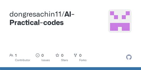 Github Dongresachin11 Ai Practical Codes