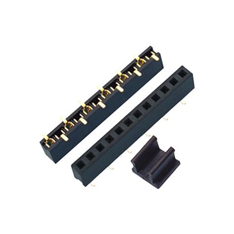 Single Row Smt Female Header Connector Straight 40p 1 27 2 0 2 54mm Pitch