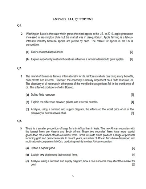 Econs Y9 Igcse Economics Business To Business Marketing Answer