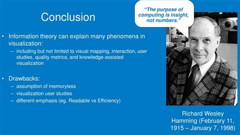 Ppt An Information Theoretic Framework For Visualization Powerpoint