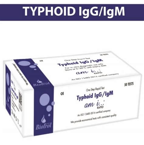 Typhoid Test Kit At ₹ 15piece New Delhi Id 2854722538562
