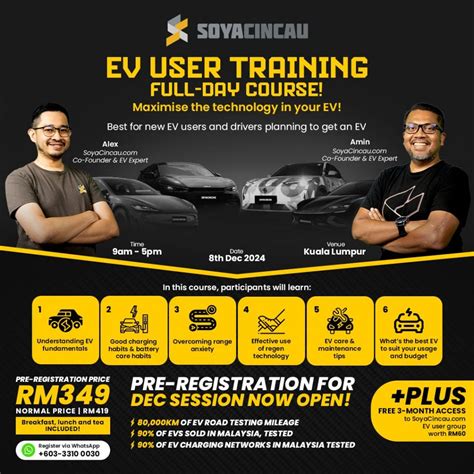 Ev User Training Course In Malaysia Dec 2024