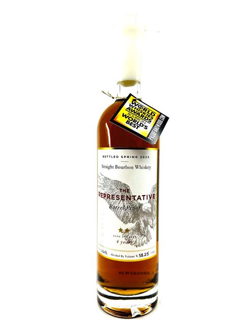 The Representative Barrel Proof Straight Bourbon Whiskey Spring 2023 First Fill Spirits