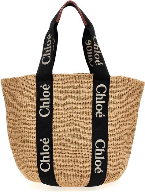 Chloé Woody Large Shopping Bag Shopstyle
