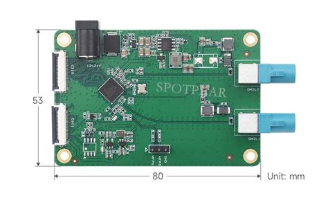 Max9296 Gmsl Camera Adapter Board 2 Ch High Speed And Low Latency