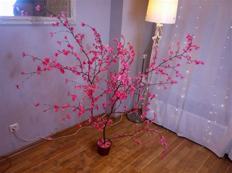 DIY Sakura Tree Sakura Tree Cherry Blossom Petals Tea Candles