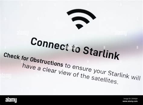 Starlink App On Apple IPhone Screen Starlink Is A Satellite Internet Constellation Being