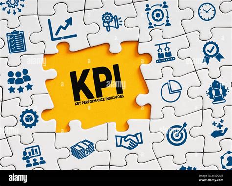 Kpi Key Performance Indicator Concept The Word Kpi In A Missing Puzzle