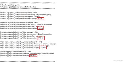 Tomcat控制台中文乱码解决（超简单）tomcat 控制台中文 Csdn博客