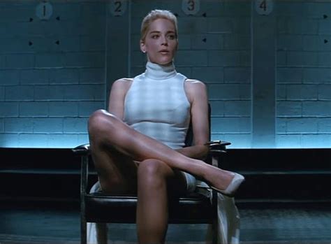 Sharon Stone 66 Recreates Her Iconic Basic Instinct Scene 32 Years