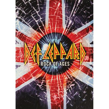 Def Leppard Rock Of Ages Tour Book Def Leppard Merch Store