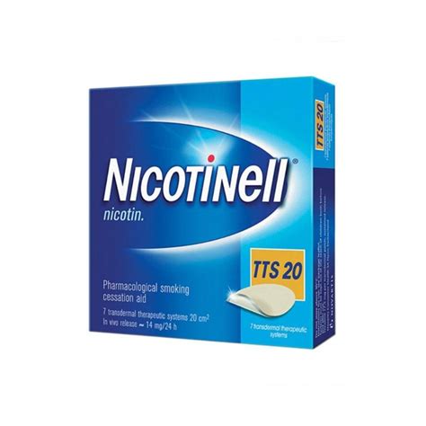 Buy Nicotinell Tts 30 Transdermal Patches 7 Sachets Online At Best