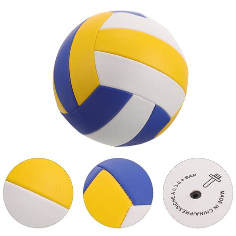 Exhumky Multi Color Pu Volleyball For Indoor And Outdoor Sports