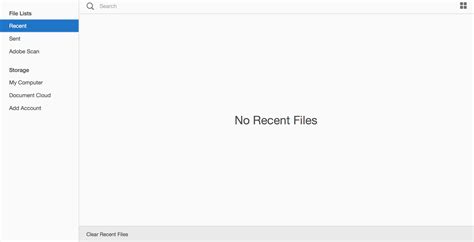 Solved Re Adobe Acrobat Reader Dont Show Recent Files Adobe