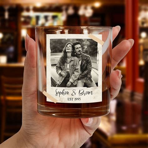 Custom Vintage Retro Polaroid Couples Photo Ts For Him Husband