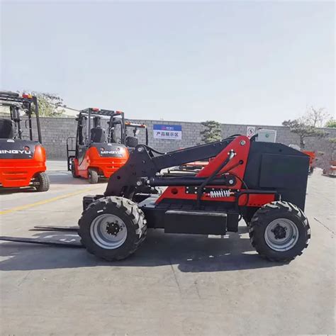 Hot Selling Remote Control Self Climb Electric Truck Mounted Forklift