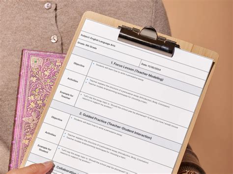 Grr Lesson Plan Template Free Affine Affine