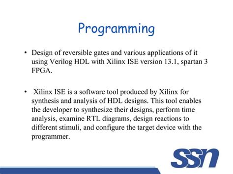 Implementation Of Quantum Gates Using Verilog Ppt