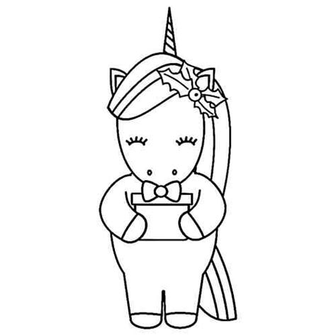 Раскраска Единорог с сердечком распечатать или скачать