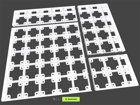 Grips Gridfinity Interlocking Baseplate System By Toomanythings