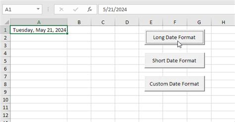 Date Format In Excel Vba Step By Step Tutorial