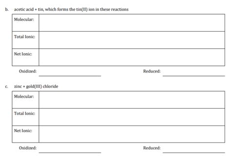 solved write balanced molecular total ionic and net ionic