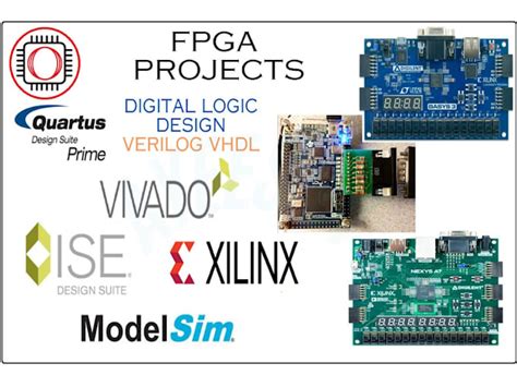 Do Verilog Vhdl Fpga Using Vivado Quartus Multisim Xilinx Logisim
