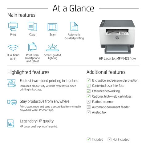 Hp Laserjet Mfp M234dw A4 Mono Multifunction Laser Printer 6gw99f